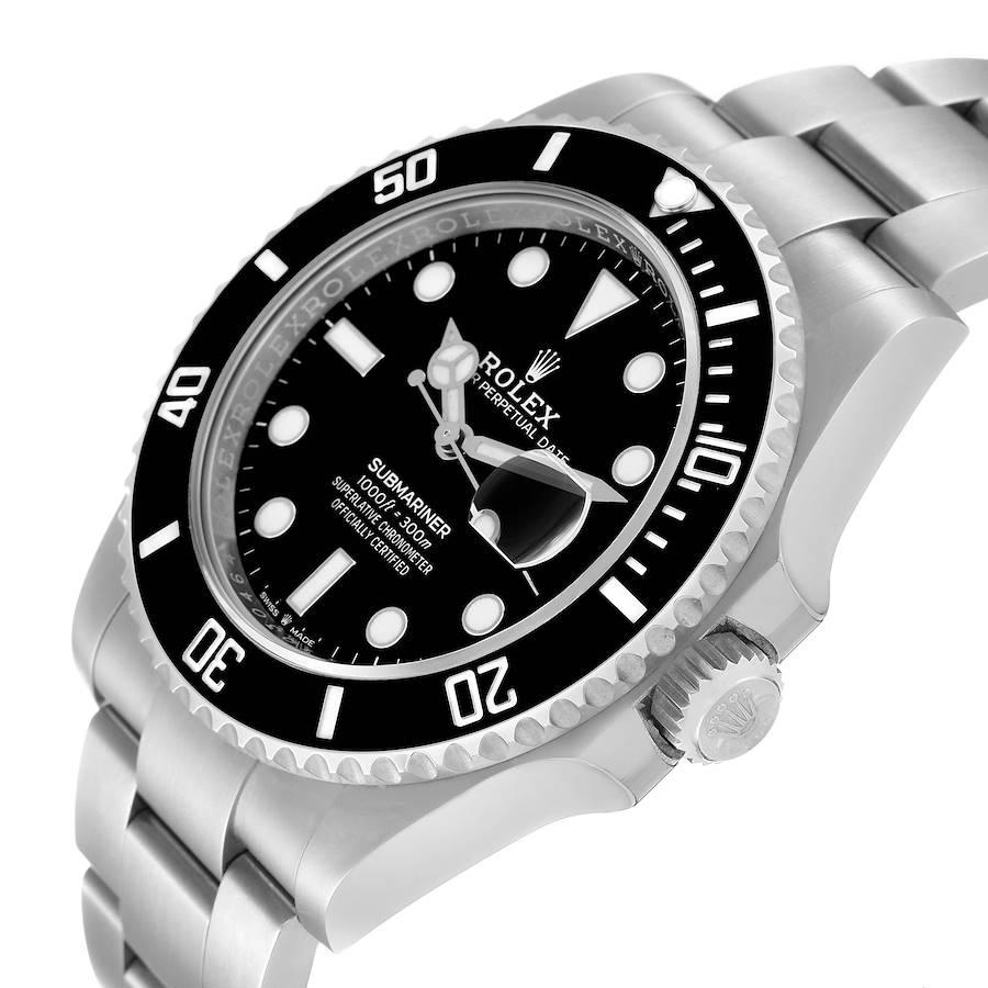 Rolex Submariner Cerachrom Bezel Oystersteel Mens Watch 126610 Unworn ...