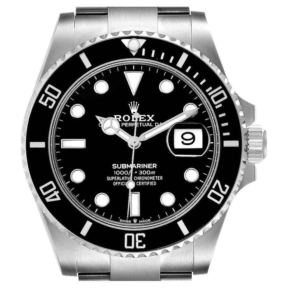 Rolex Submariner Cerachrom Bezel Oystersteel Mens Watch 126610 Unworn ...