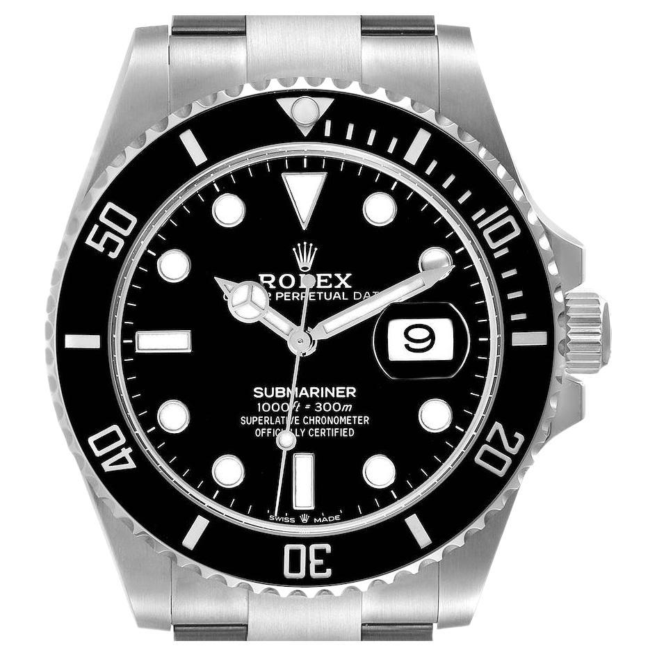 Rolex Submariner Cerachrom Bezel Oystersteel Mens Watch 126610 Unworn ...