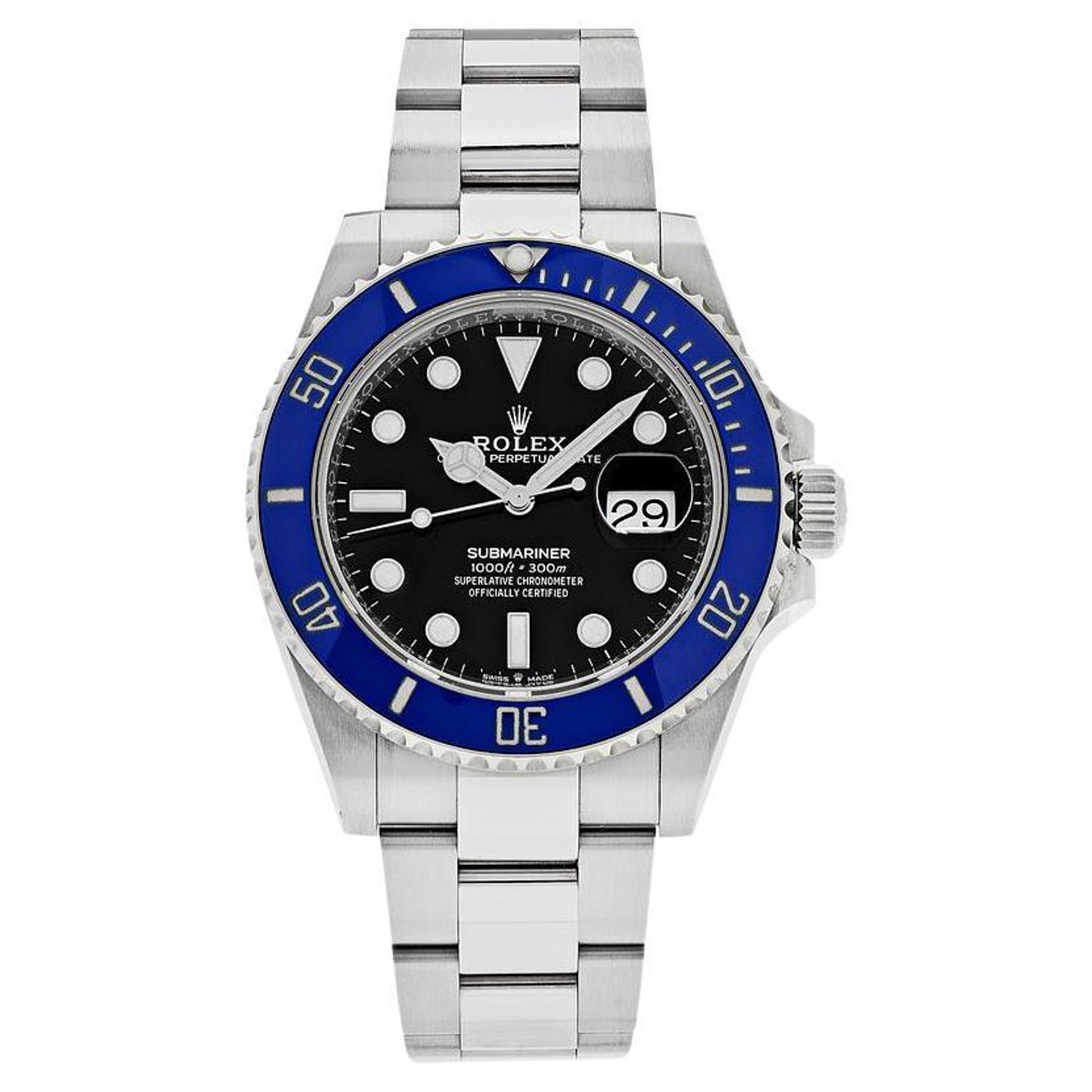 Rolex Submariner Blue Stainless Steel