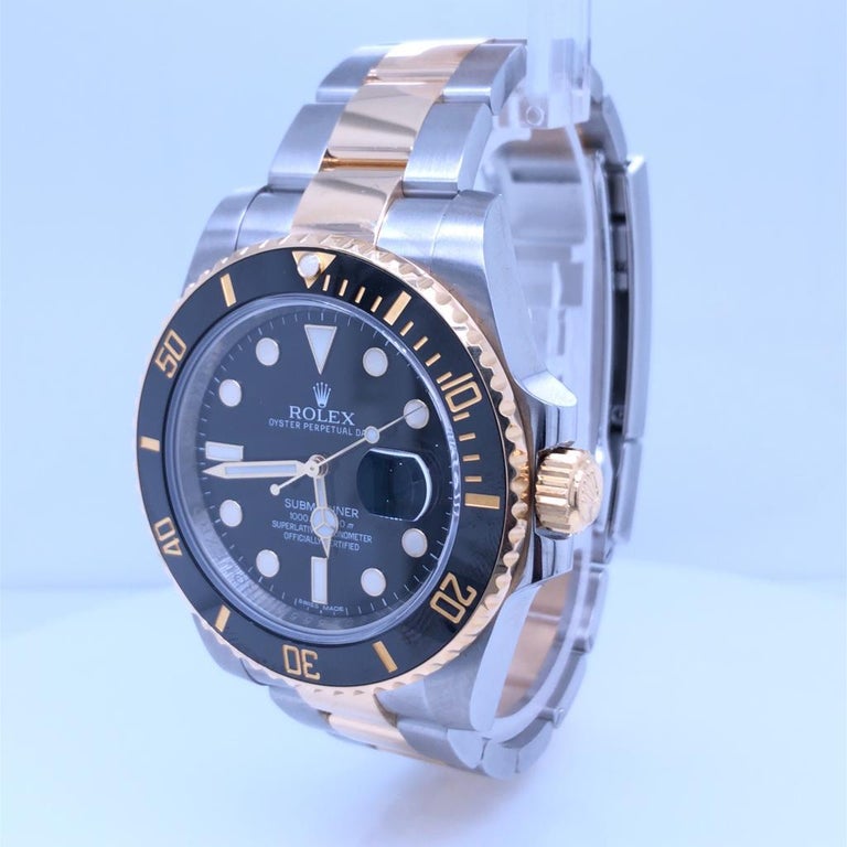 Rolex Submariner Date Black Dial 126613LN For Sale at 1stDibs