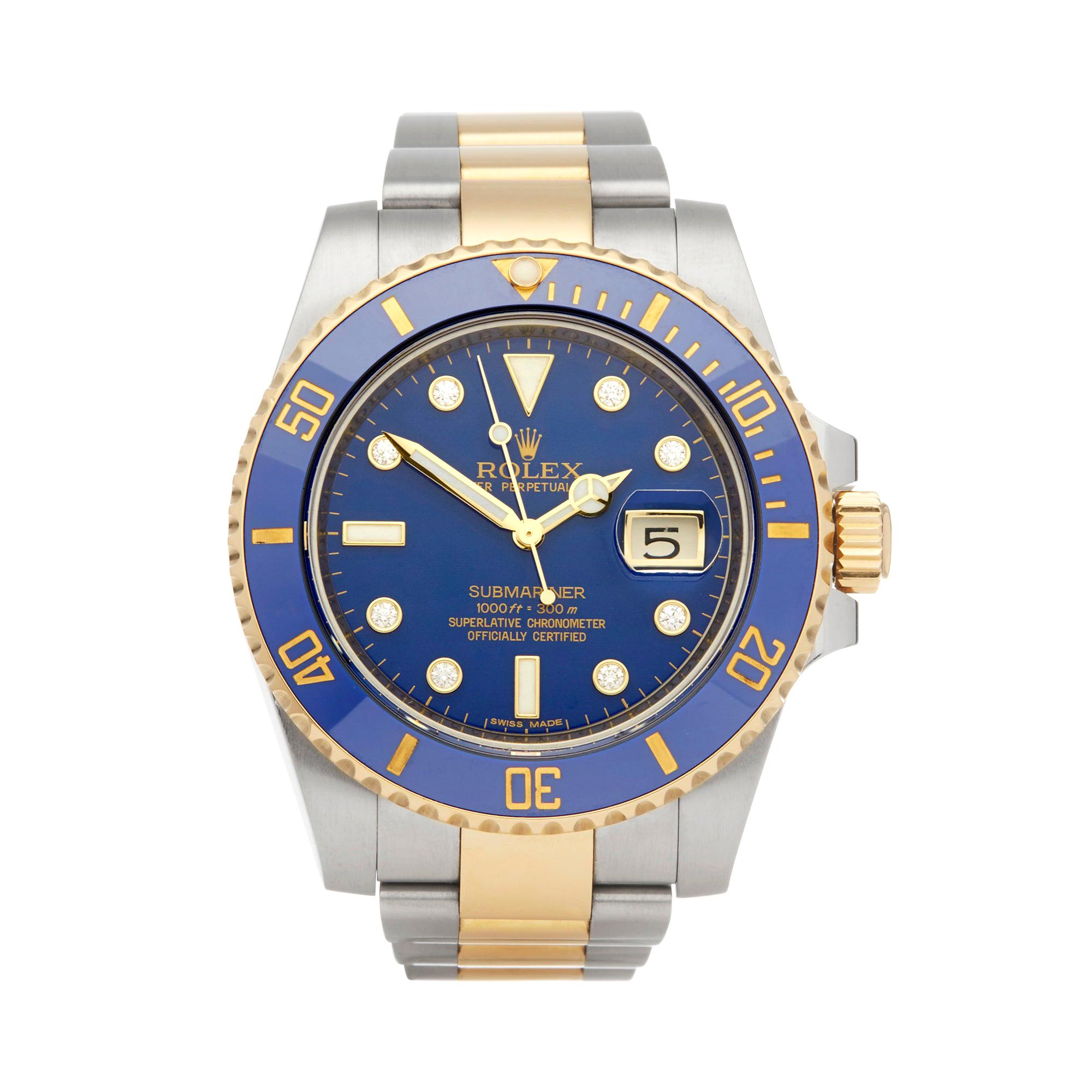 Rolex Submariner Diamond - 3 For Sale on 1stDibs