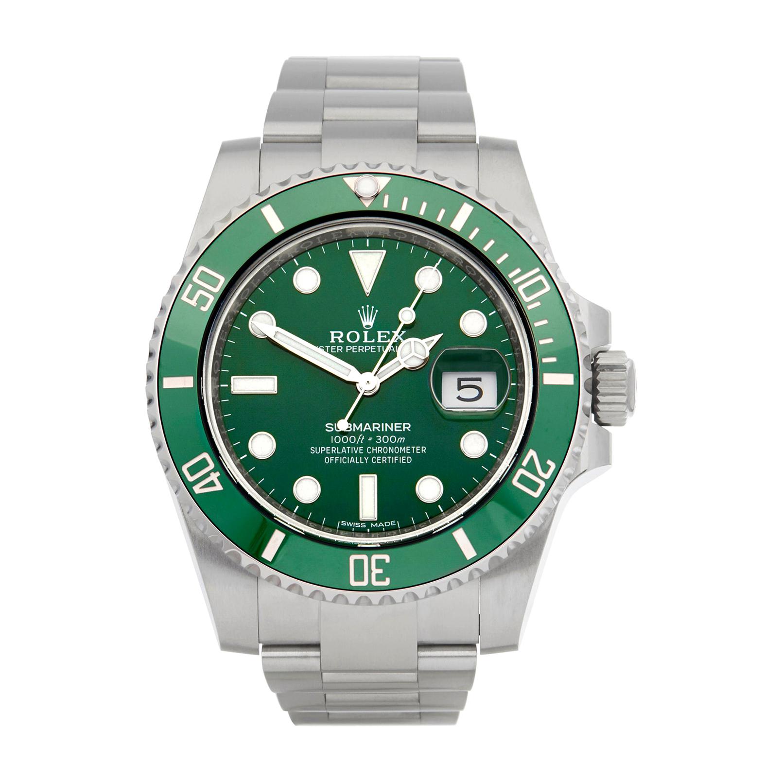 2018 Rolex Hulk - For Sale on 1stDibs