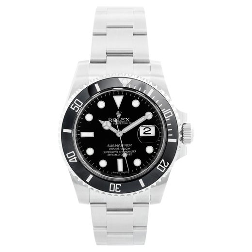 Rolex Model 5050 Perpetual Bubble Back Stainless Steel Men's Wristwatch ...