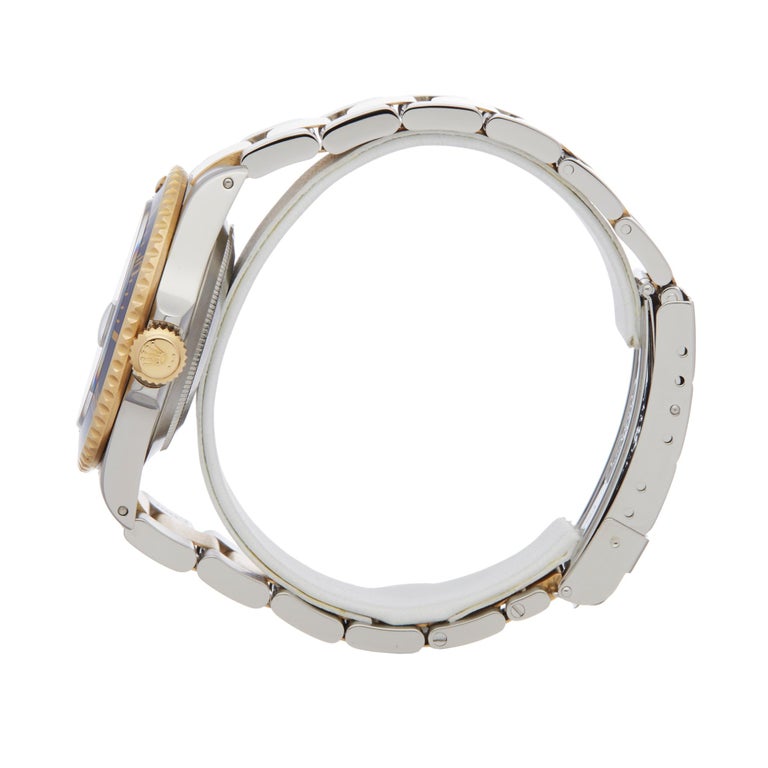 Rolex Submariner Date Stainless Steel and Yellow Gold 11613LB at ...