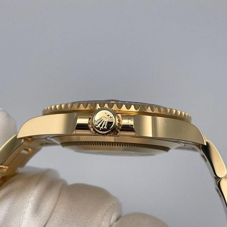 Rolex Submariner Date Yellow Gold Blue Dial and Bezel 126618lLB, 2021 ...