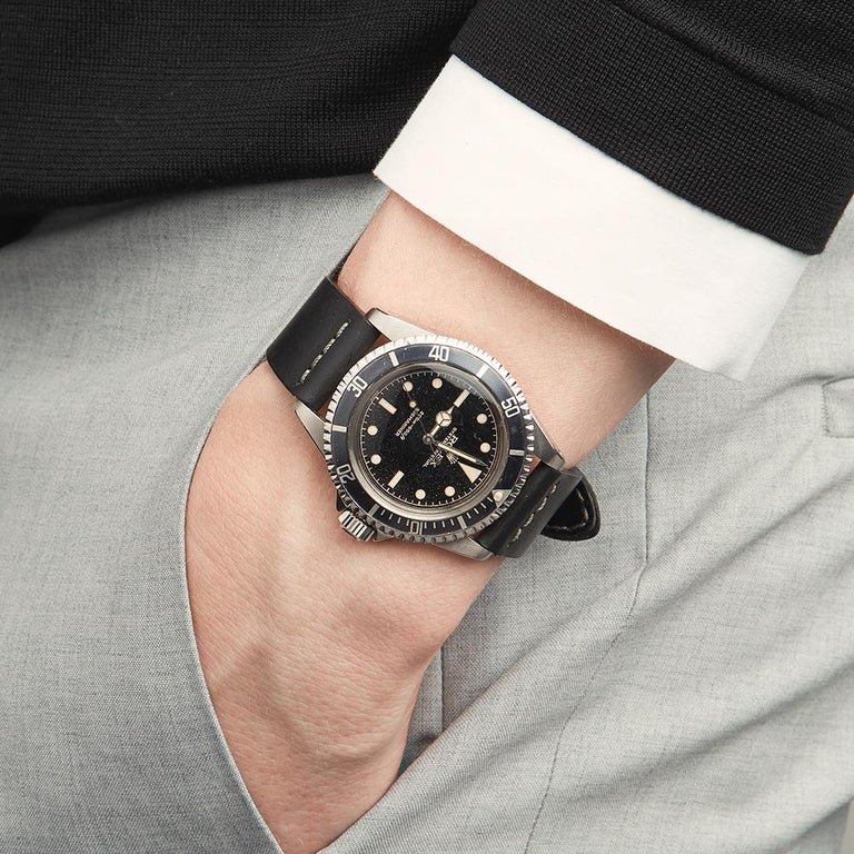 Rolex Submariner Gilt Gloss Meters First Dial Pointed Crown Guards 5512 ...