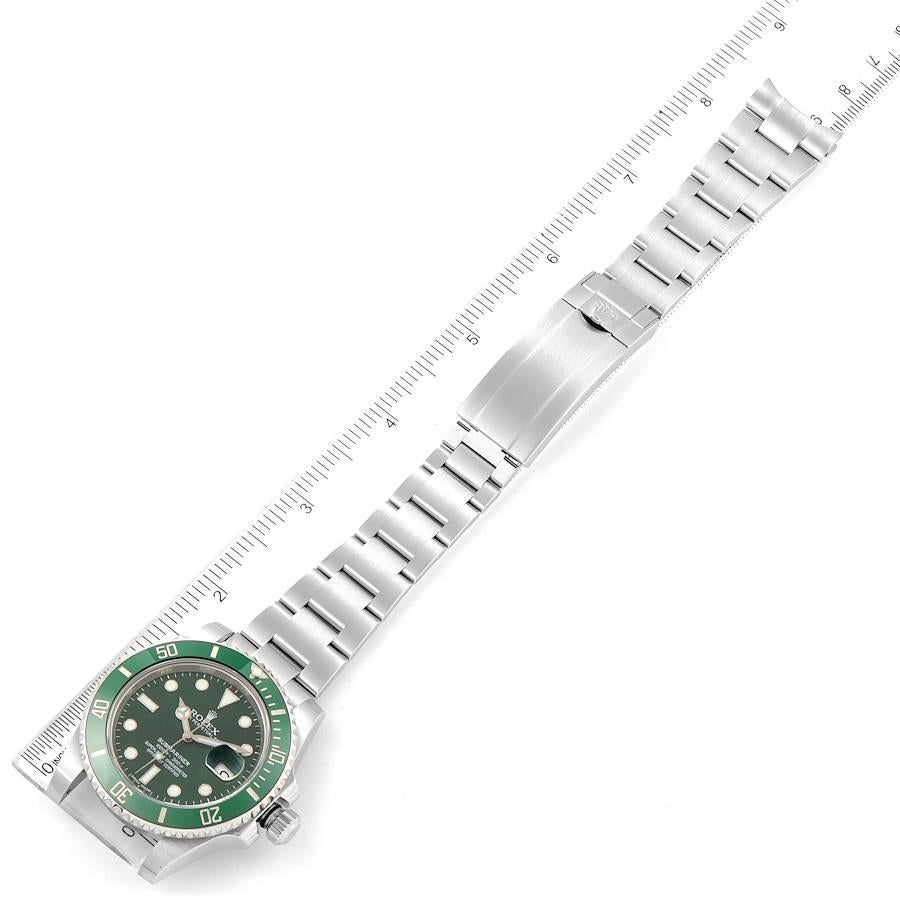 Rolex Submariner Hulk Green Dial Bezel Steel Mens Watch 116610LV Box ...