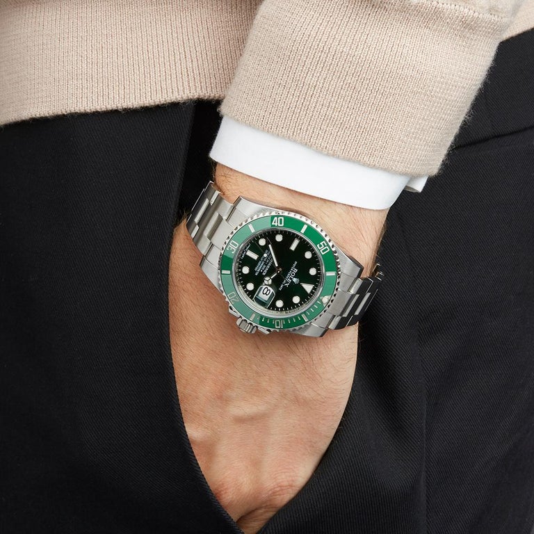 Rolex Submariner Hulk Stainless Steel 116610LV at 1stDibs | rolex ...