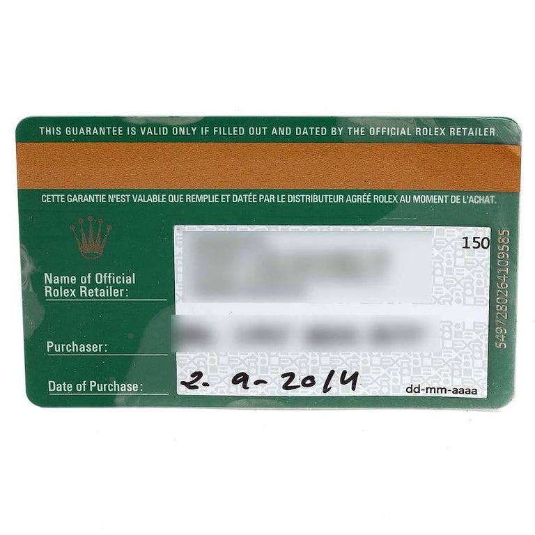 Rolex Submariner Steel Yellow Gold Black Dial Mens Watch 116613 Box ...