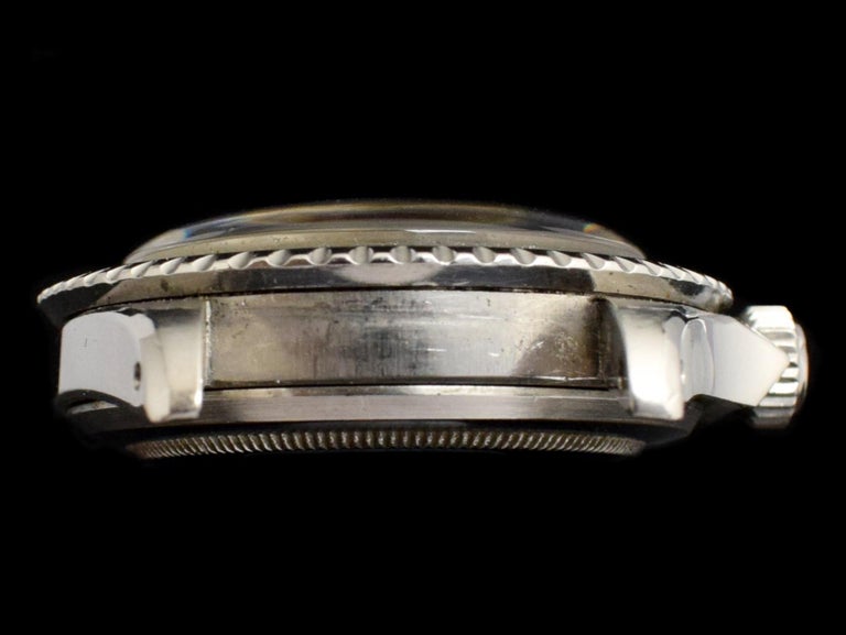 Rolex Submariner Tropical Brown Glossy Gilt Dial 5512 Steel Automatic ...