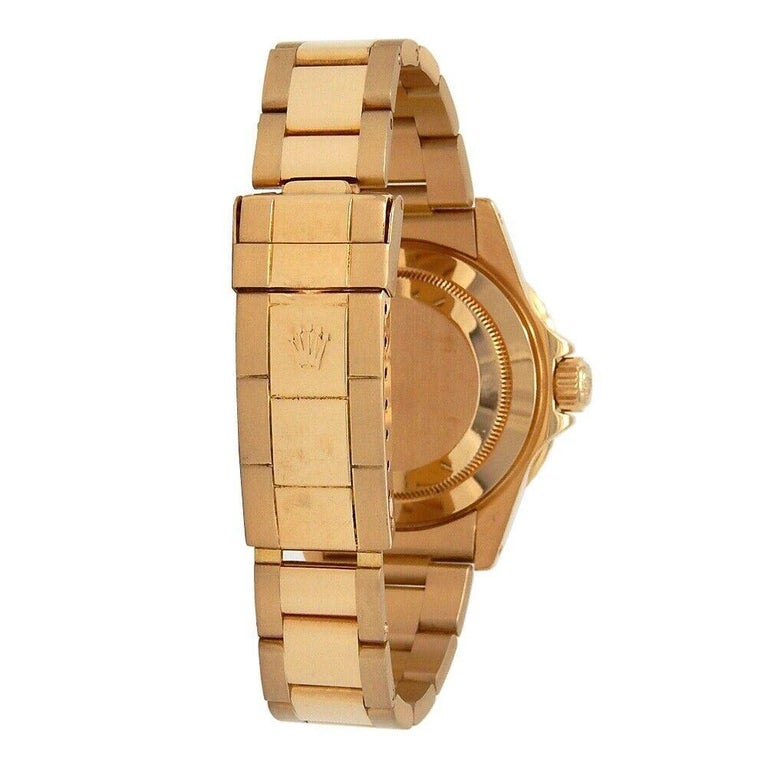 Rolex Submariner 'X Serial' 18 Karat Yellow Gold Automatic Men's Watch ...