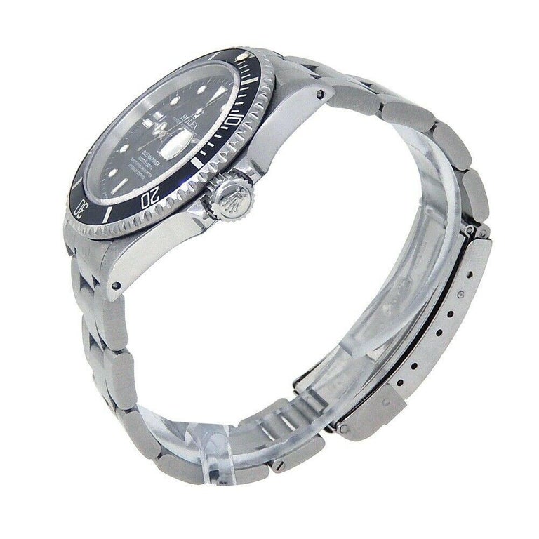 Rolex Submariner 'X Serial' Stainless Steel Men's Watch Automatic 16610 ...