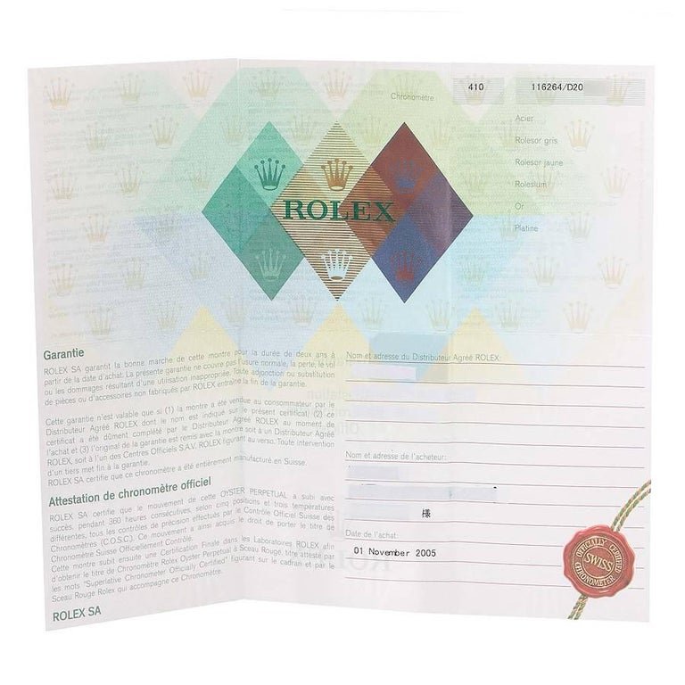 Rolex Turnograph Steel White Gold Bezel White Dial Mens Watch 116264 ...