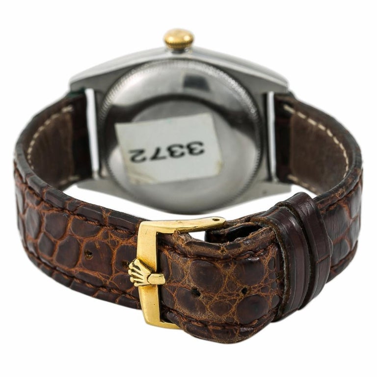 Rolex Vintage Collection5859, Silver Dial Certified Authentic at 1stDibs