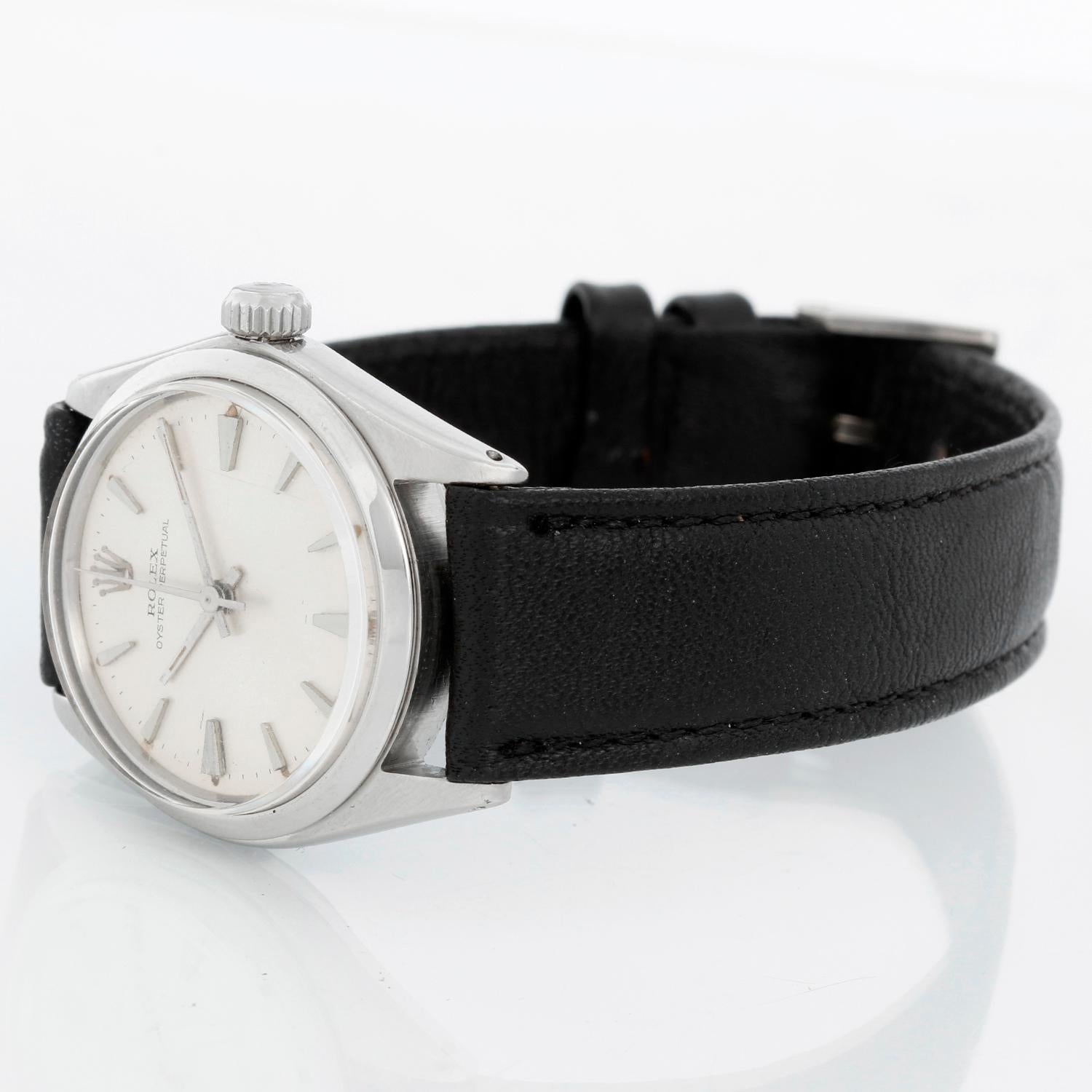 Rolex Vintage Oyster Perpetual Stainless Steel Midsize Watch 6548 at ...