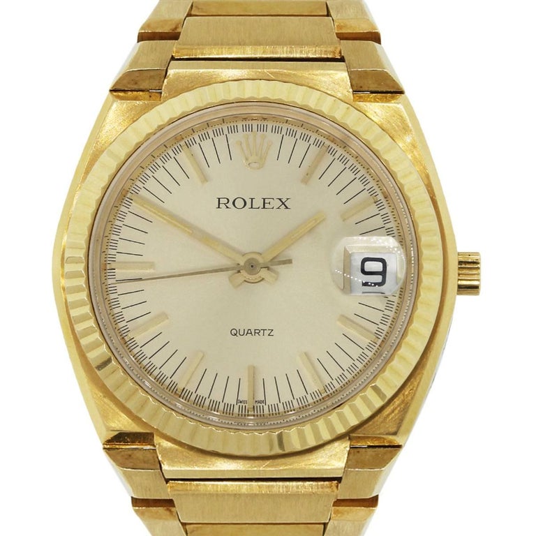 Rolex Vintage Texano Quartz Wristwatch Ref 5100 at 1stDibs | rolex ...