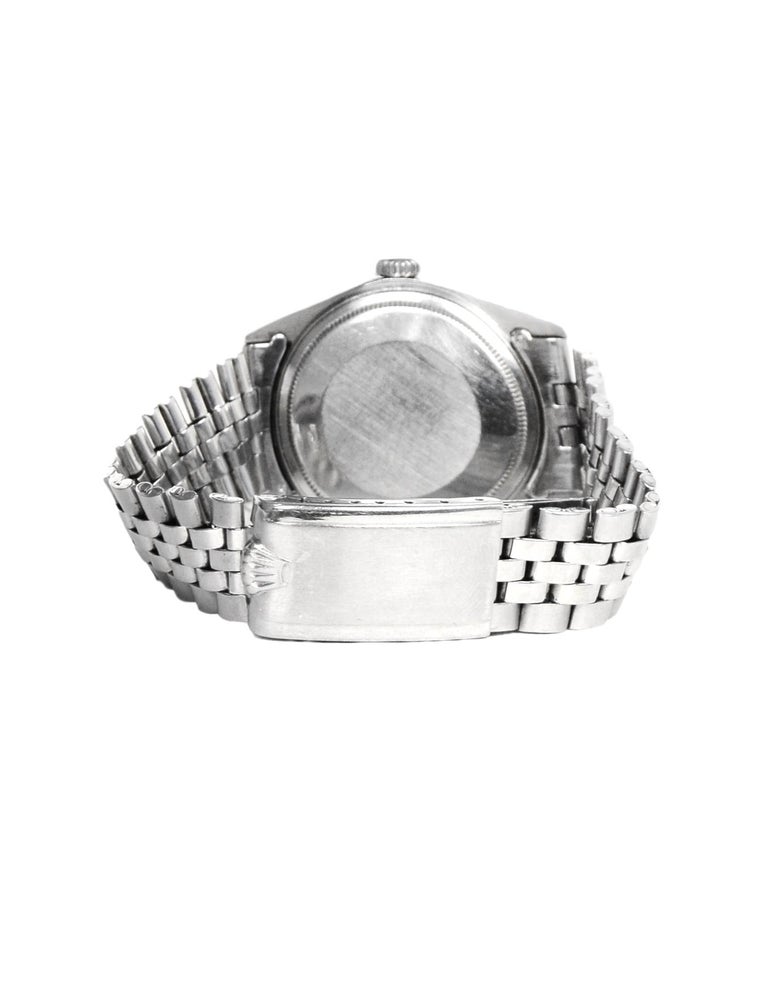 Rolex Vtg 1971 Stainless Steel Oyster Perpetual Date Just Watch W ...