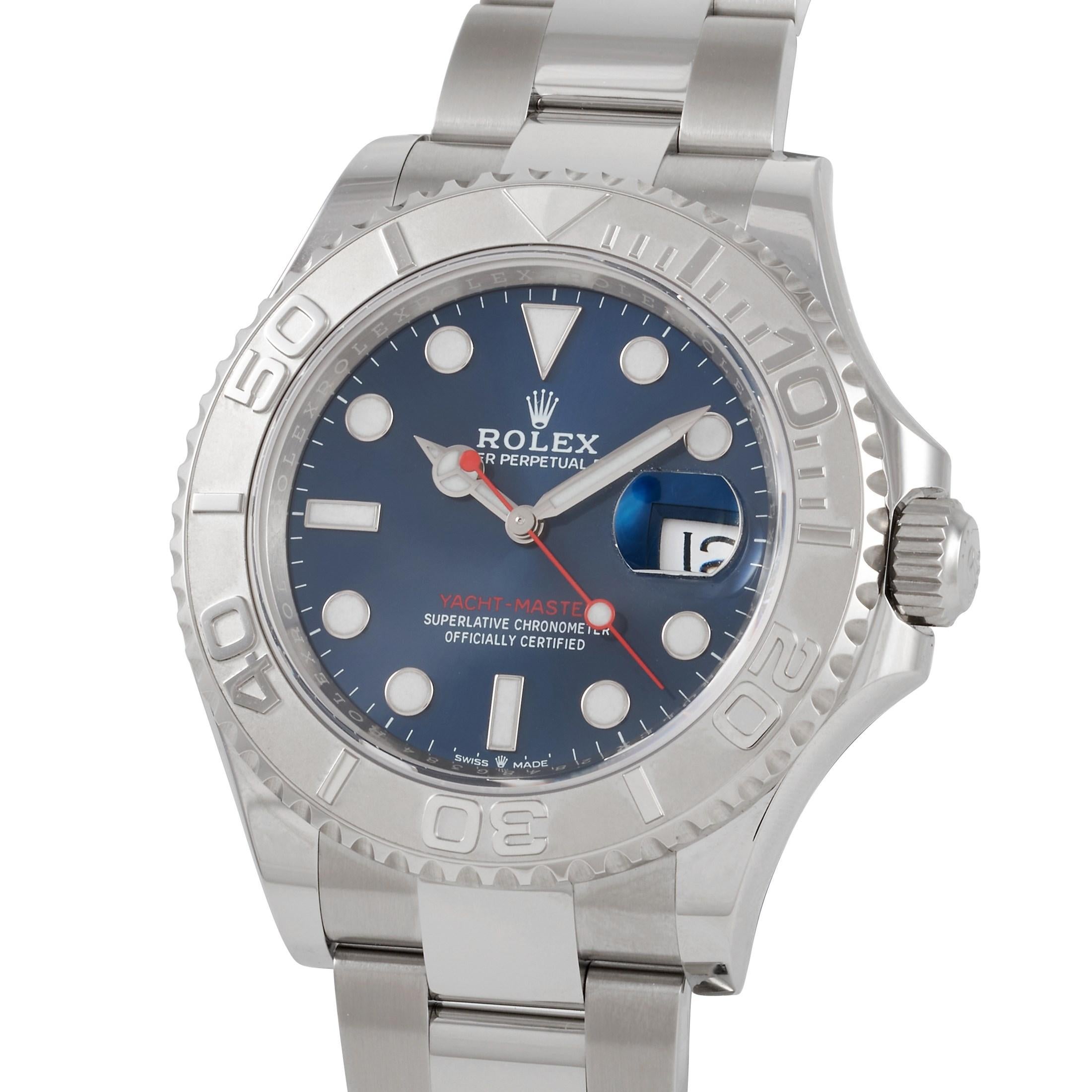 Rolex Yacht-Master 40 Blue Watch 126622 at 1stDibs
