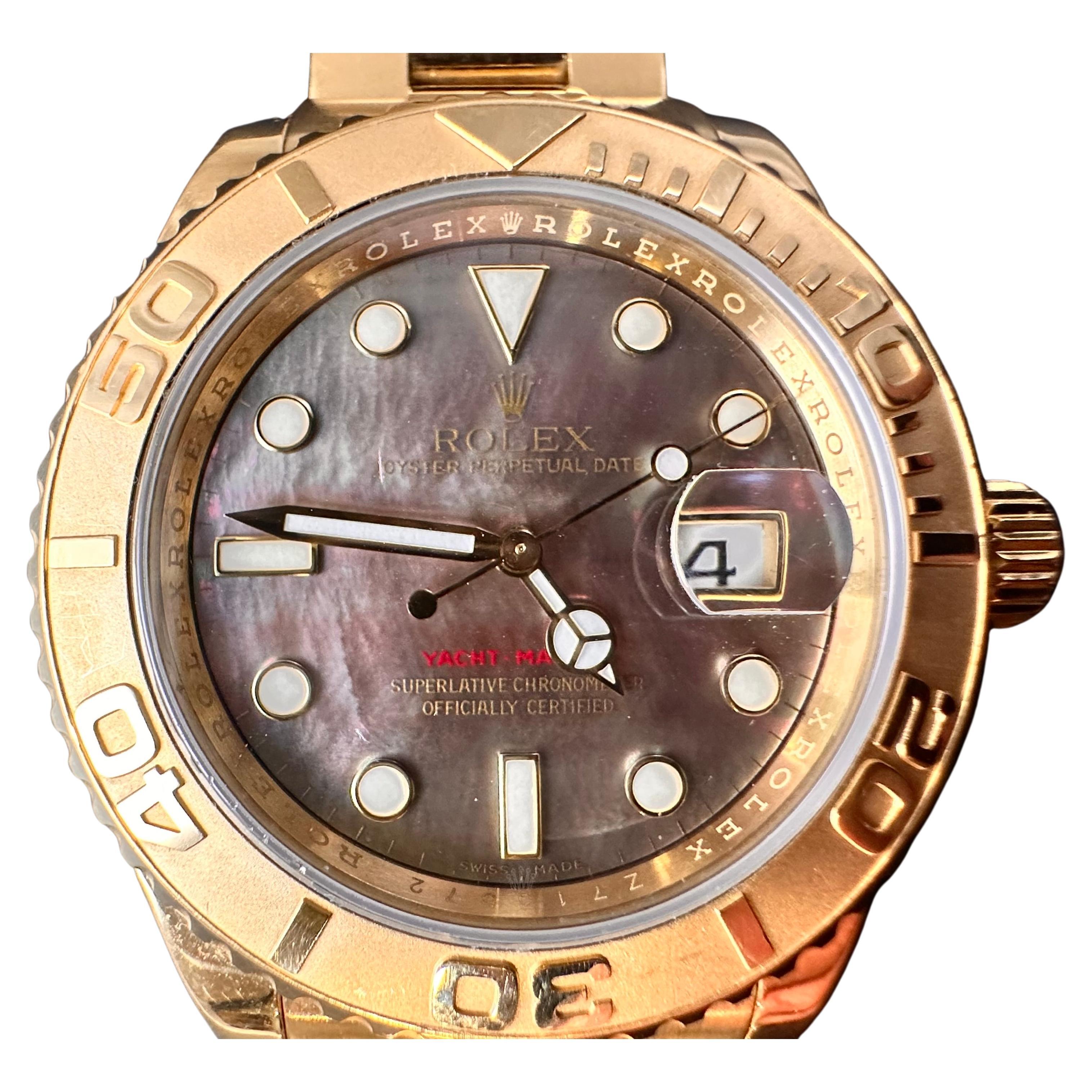 Rolex Precision Reference 9659 18 Karat Rose Gold Watch, 1958 For Sale ...