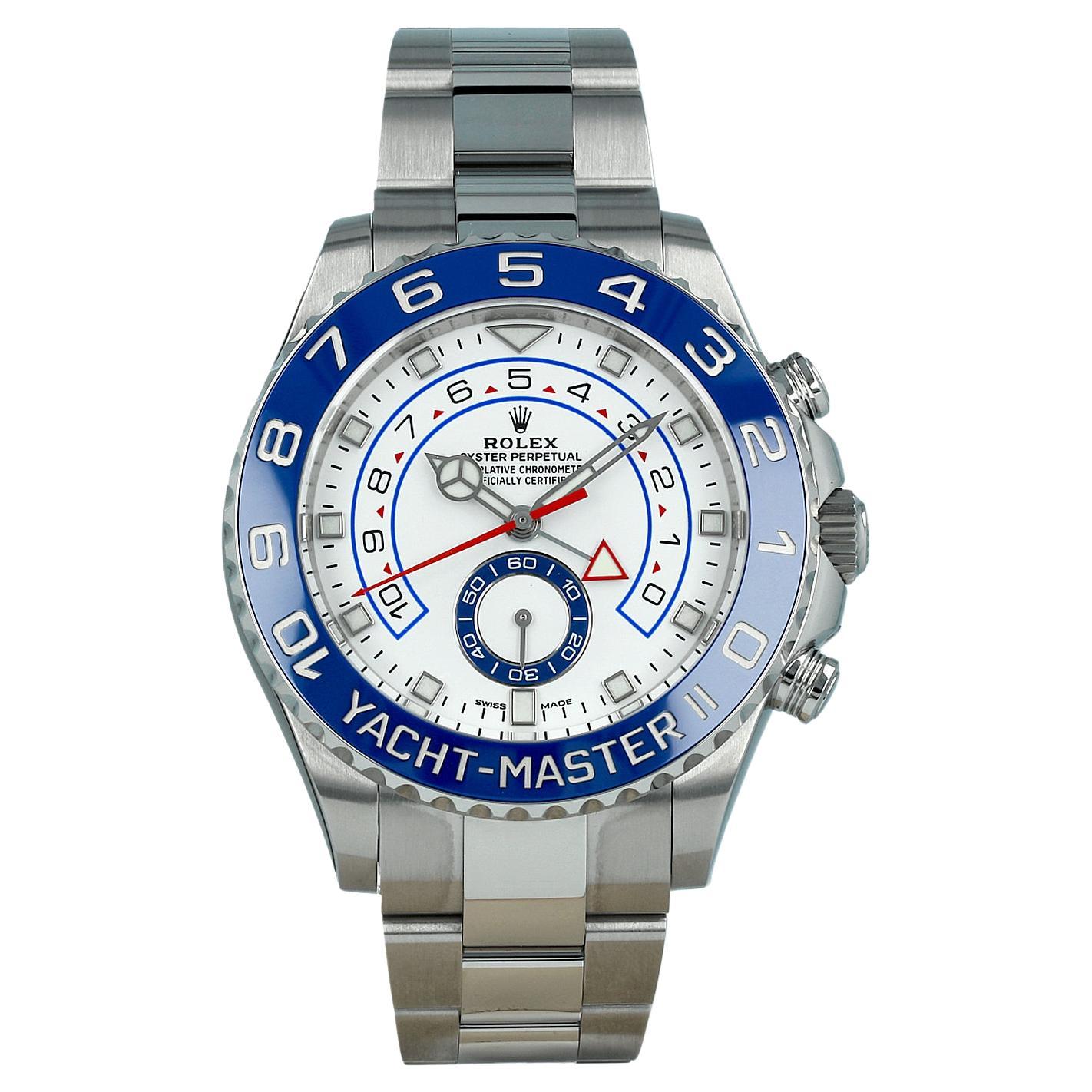 Rolex Yachtmaster II Regatta Chronograph Yellow Gold Men's Watch 116688 ...