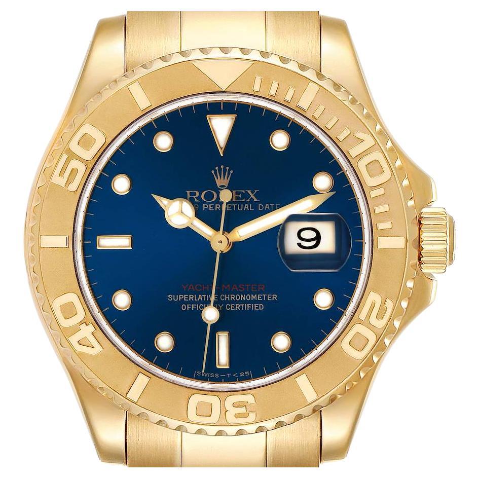 ROLEX Important Yellow Gold "Three Star" Dial Precision Watch at ...