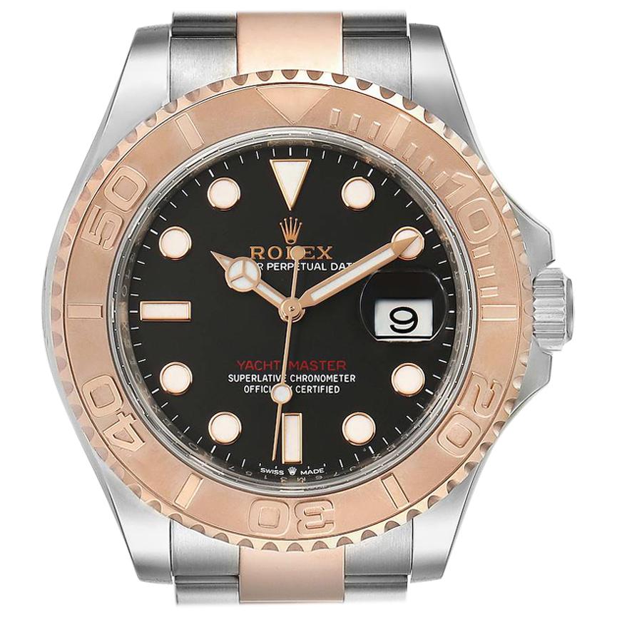 Rolex Yachtmaster Everose Gold Steel Rolesor Men's Watch 126621 Box ...