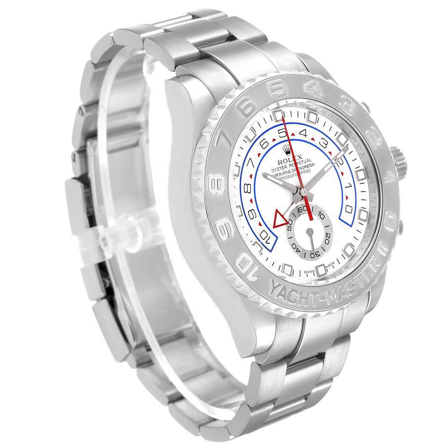 Rolex Yachtmaster II Regatta White Gold Platinum Mens Watch 116689 For ...