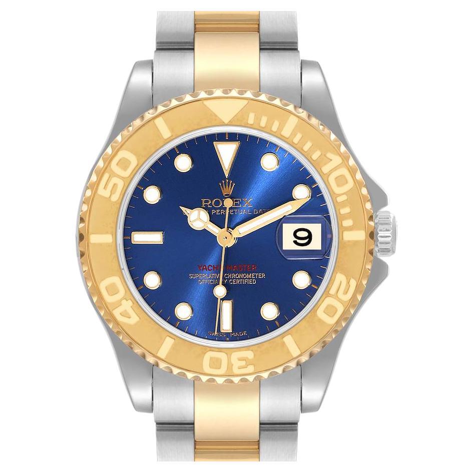 Rolex Yachtmaster Midsize Steel Yellow Gold Mens Watch 168623 For Sale ...