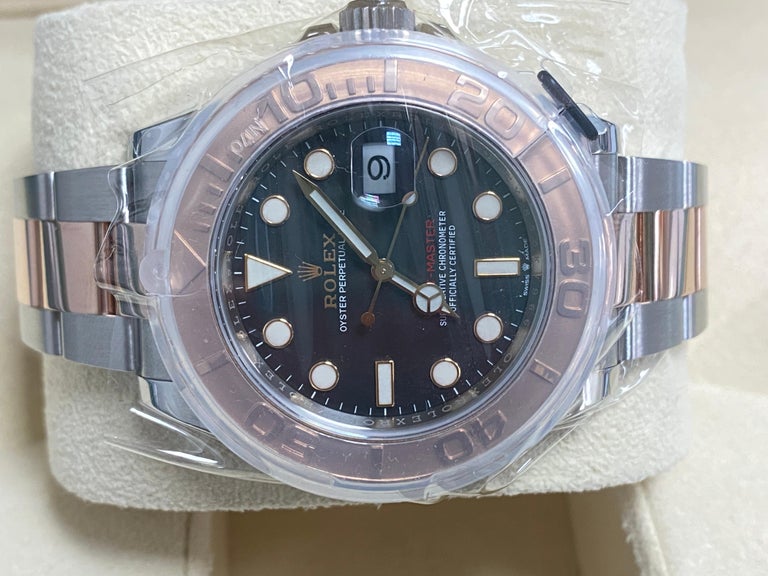 Rolex Yachtmaster Two Tone Men’s Watch Full Set For Sale at 1stDibs