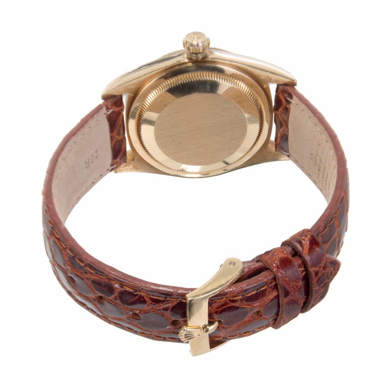 Rolex Yellow Gold Datejust Blue Dial Wristwatch Ref 16238 at 1stDibs ...