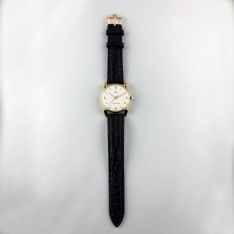 Rolex Yellow Gold Super Precision Chronometer Wristwatch, circa 1949 at ...