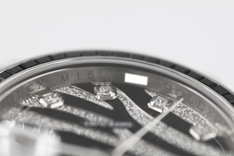Rolex Zebra Special Edition, Royal Black 116199 Watch For Sale at ...