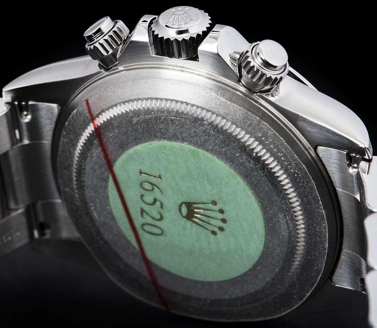 Rolex Daytona Stainless Steel Zenith Movement White Dial Automatic ...