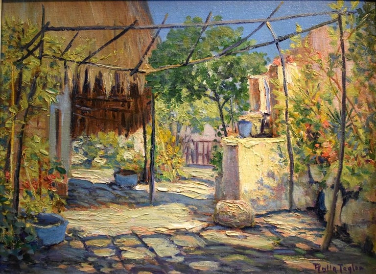Rolla Taylor - "Little Patio, Monterrey Mexico" Exquisite shadowing and ...