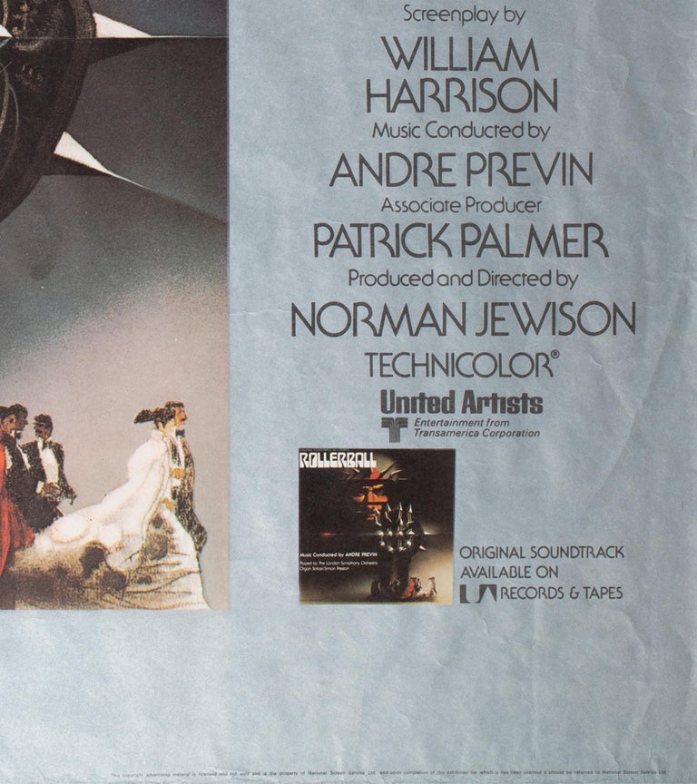 rollerball 1975 poster