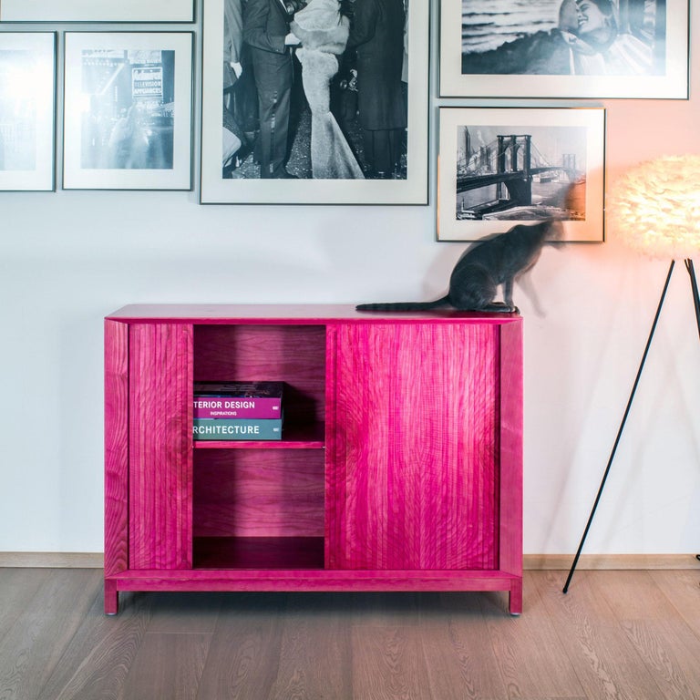 Rolleta Cabinet 100 with Tambour Door For Sale at 1stDibs