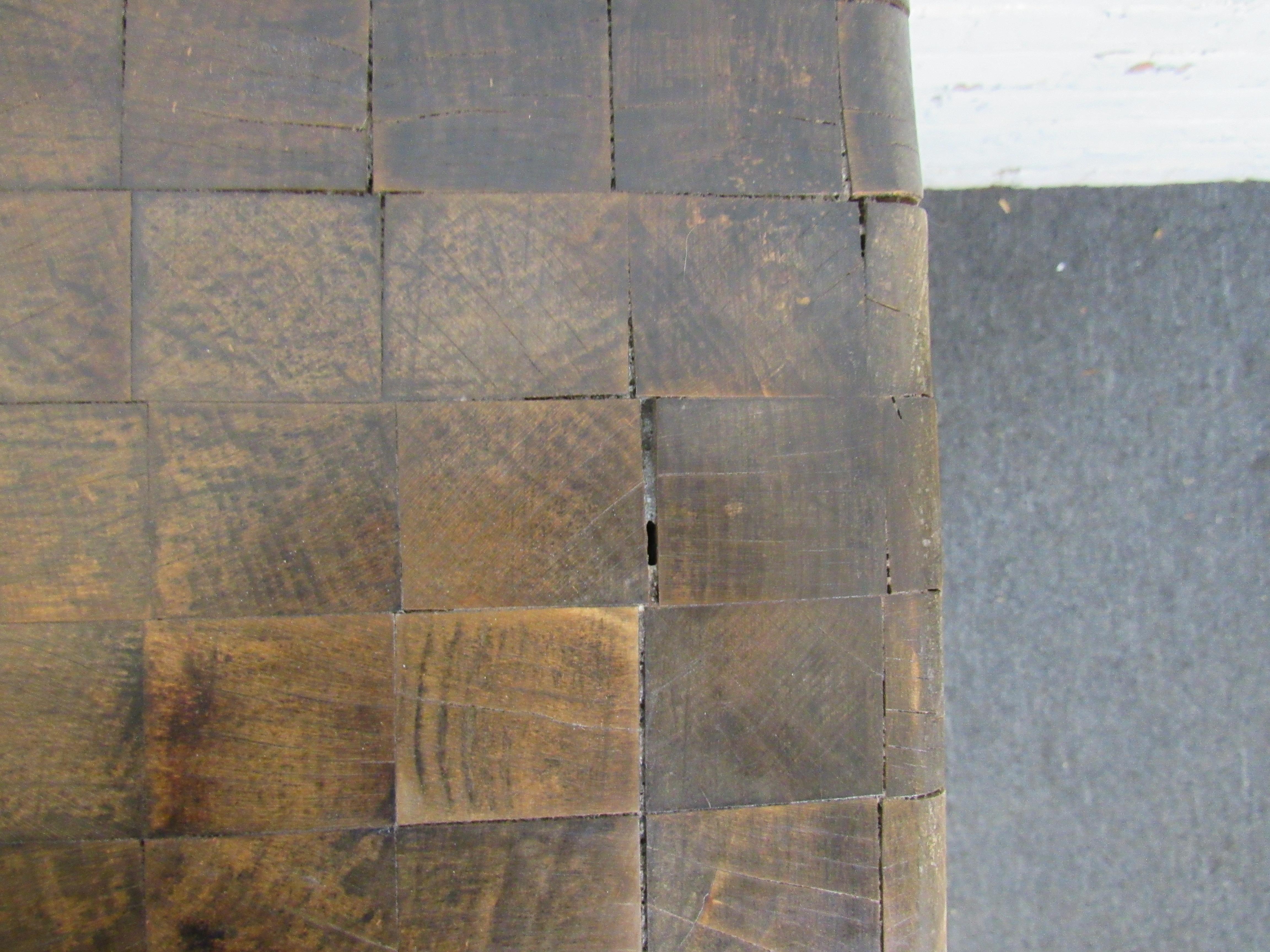 Rolling Butcher Block For Sale at 1stDibs | butcher block rolling table