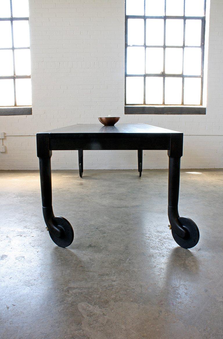 Rolling Dining Table For Sale at 1stDibs