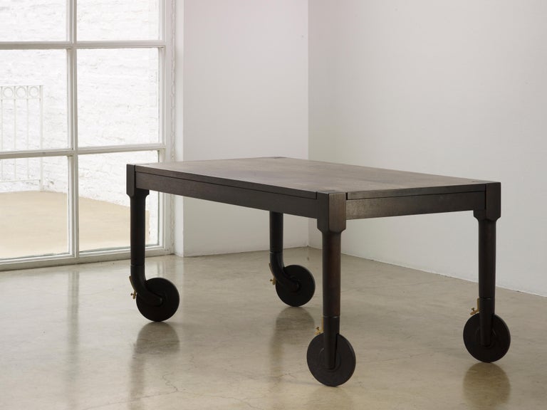 Rolling Dining Table For Sale at 1stDibs