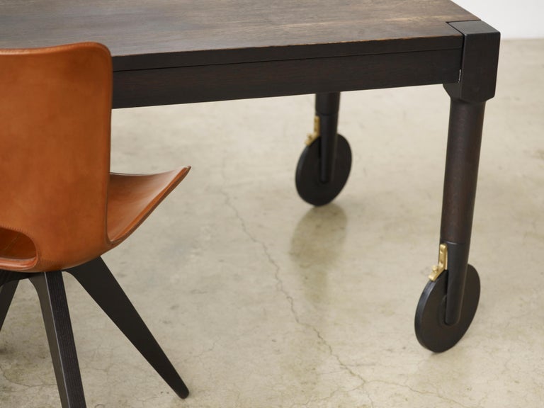 Rolling Dining Table For Sale at 1stDibs