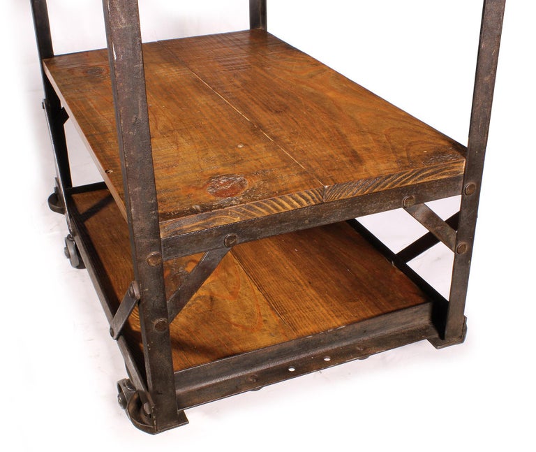 Rolling Storage Rack at 1stDibs