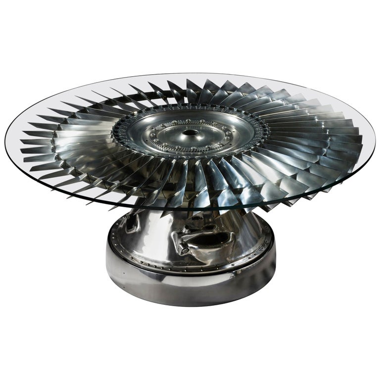 Rolls Royce Fan Blade Coffee Table For Sale at 1stDibs