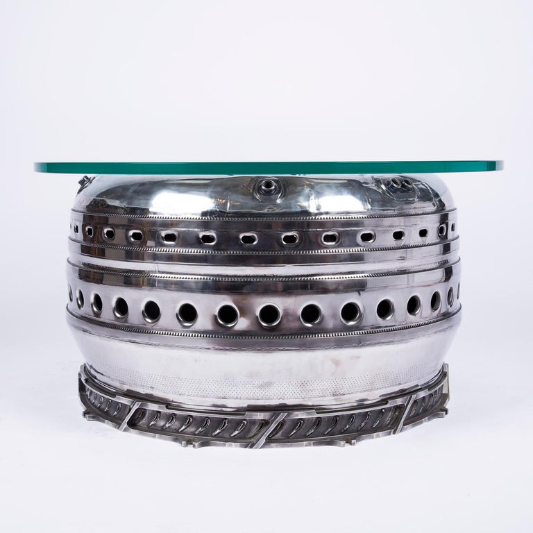 Rolls Royce Pegasus jet engine combustor chamber table For Sale at 1stDibs
