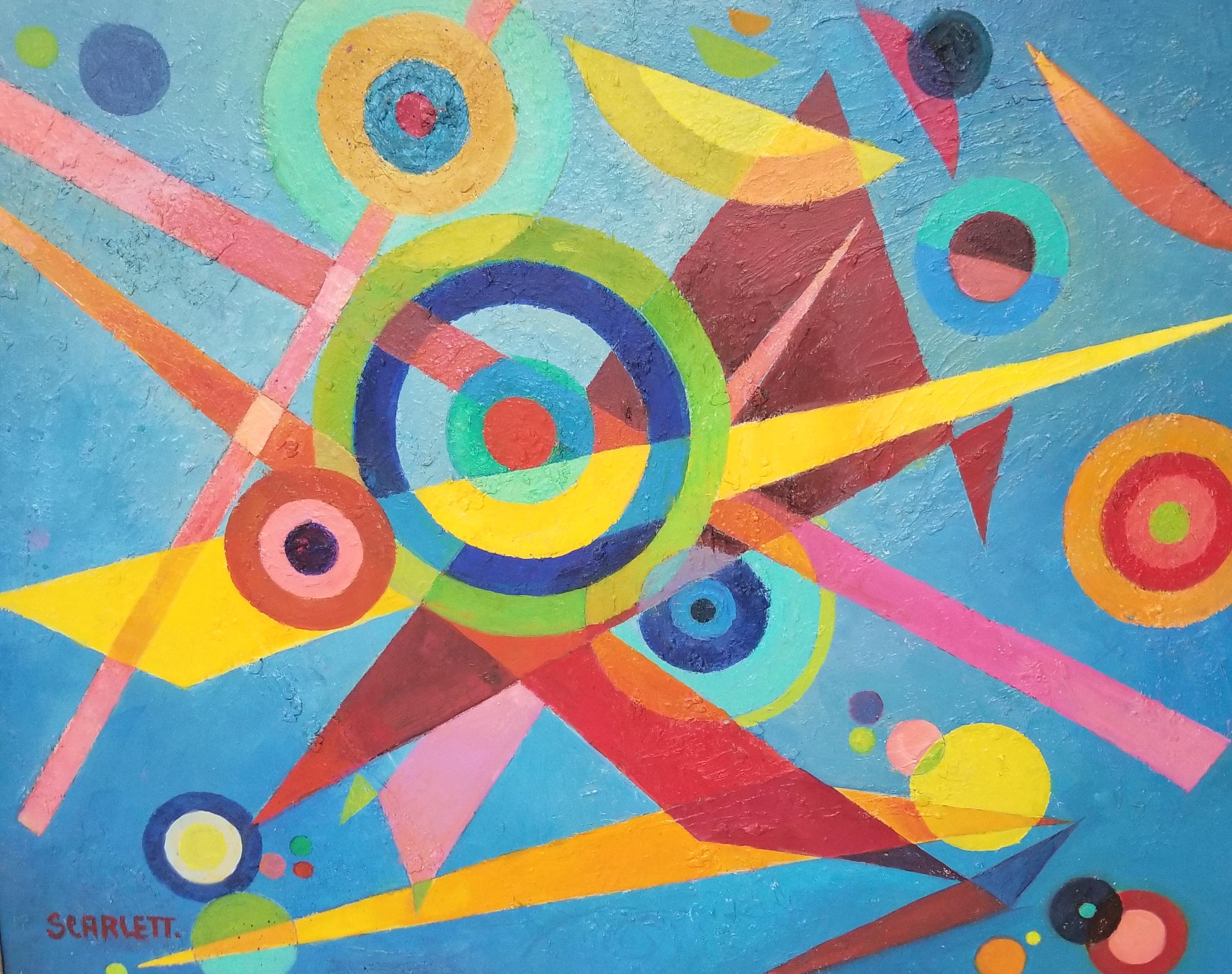 Rolph Scarlett - Abstract Geometric at 1stDibs