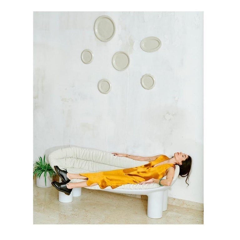 Roly Poly Sofa Concrete By Driade For Sale at 1stDibs