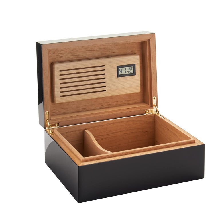 Roma Cigar Box SC2 Black For Sale at 1stDibs