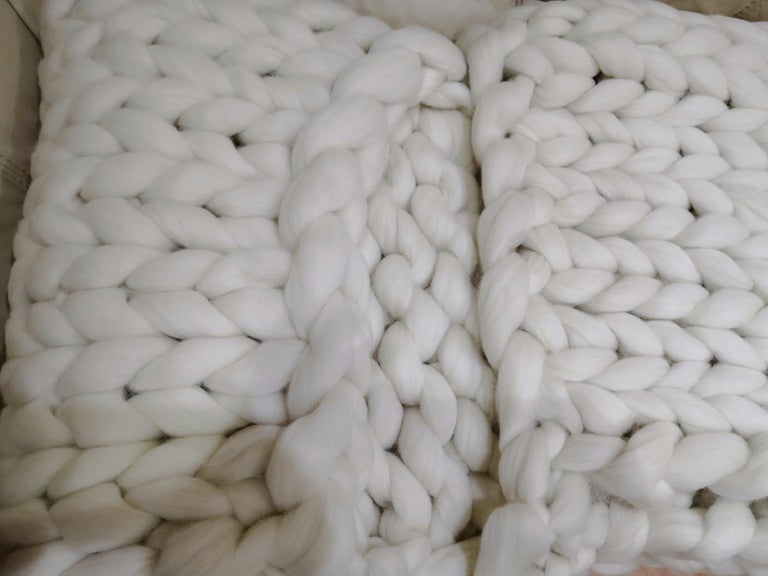 "Roma" Giant Loop Wool Throw For Sale at 1stDibs