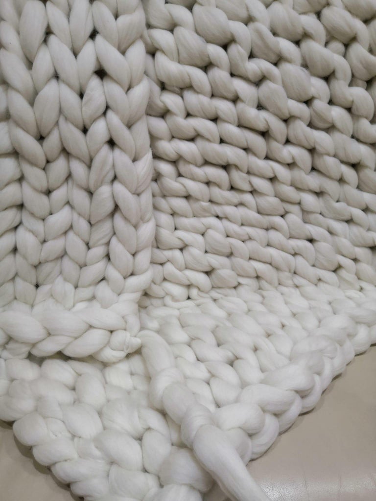 "Roma" Giant Loop Wool Throw For Sale at 1stDibs