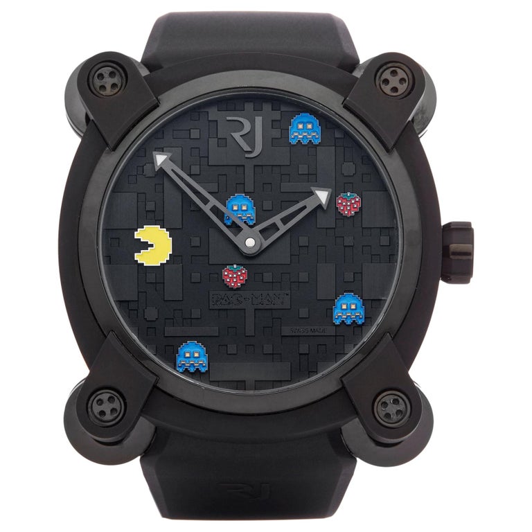 Romaine Jerome Pac Man Level 2 Ti RJ.M.AU.009.05 Men Titanium Watch at ...